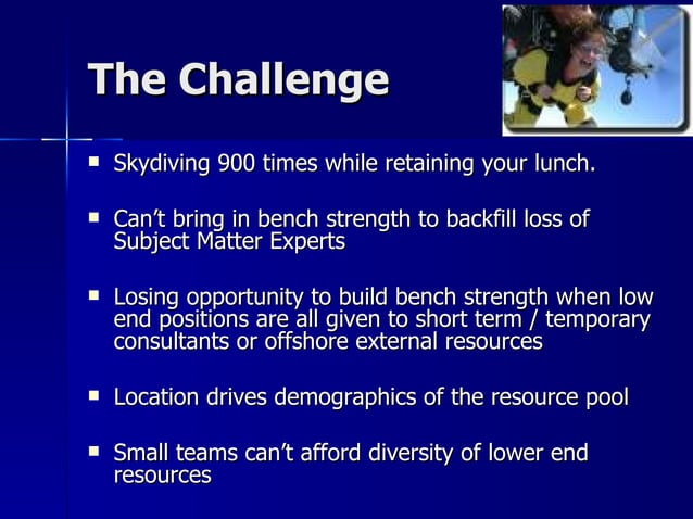 Bench Strength | PPT | Careers