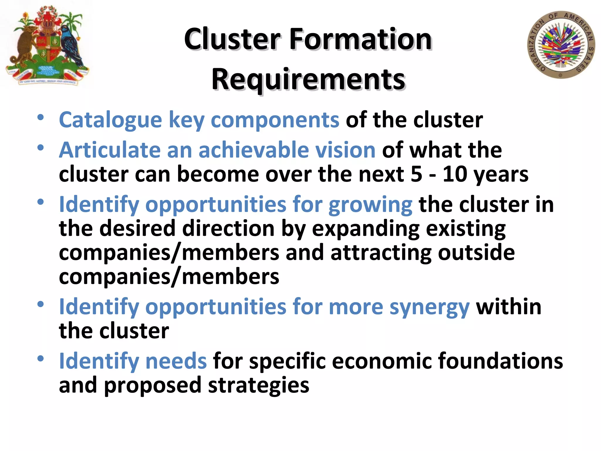 Benefits Of Clustering To Promote Exports | PPT