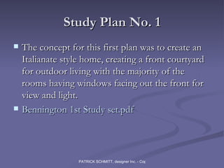 Bennington Study Project | PPT