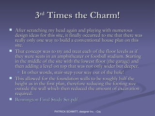 Bennington Study Project | PPT