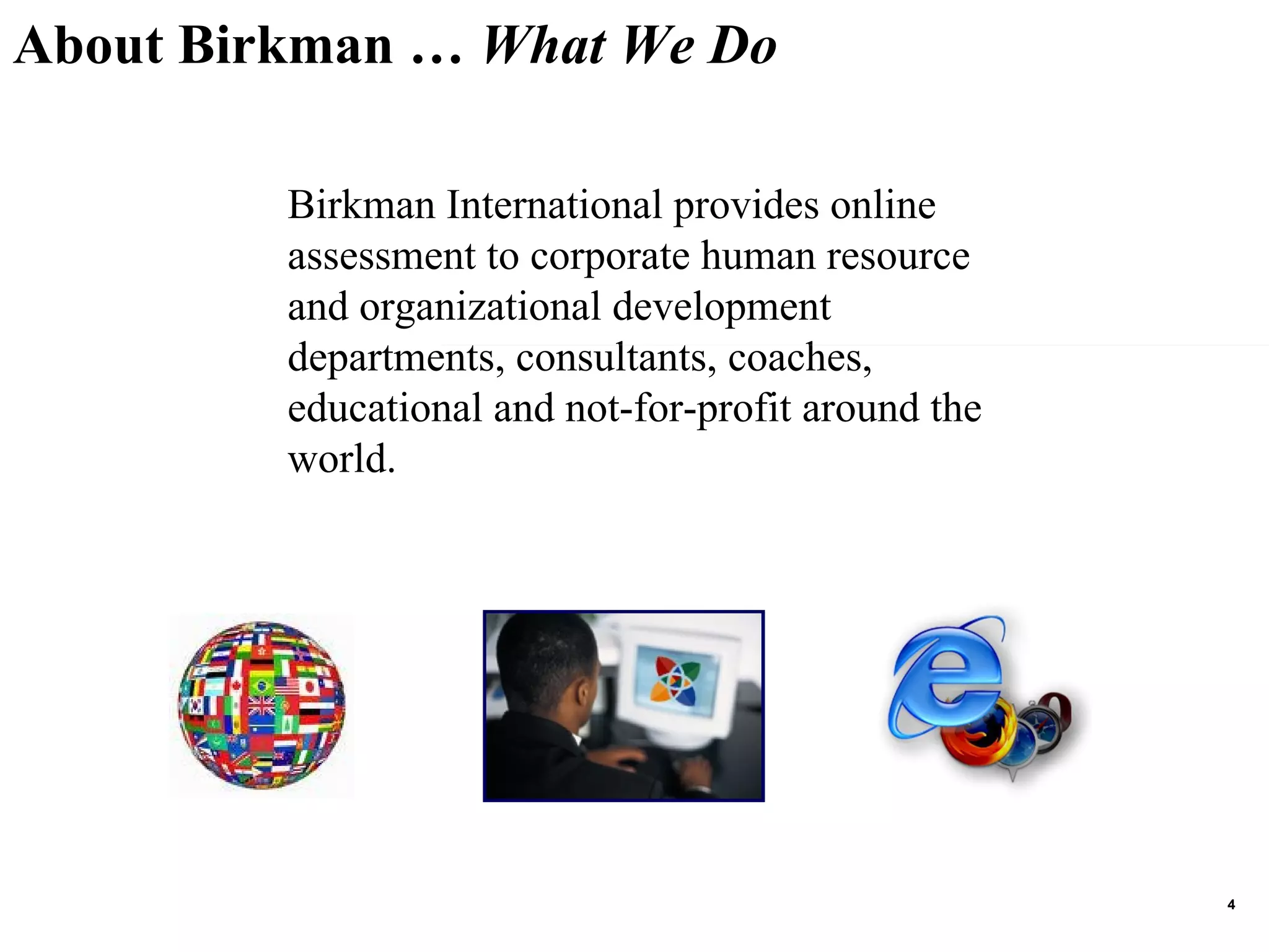 Birkman Presentation Overview | PPT
