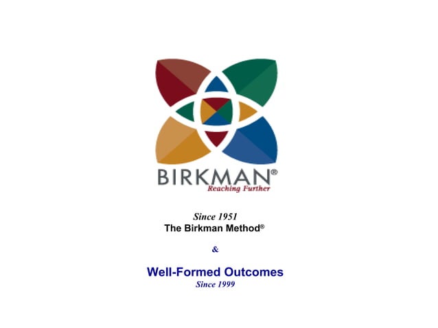 Birkman Presentation Overview | PPT