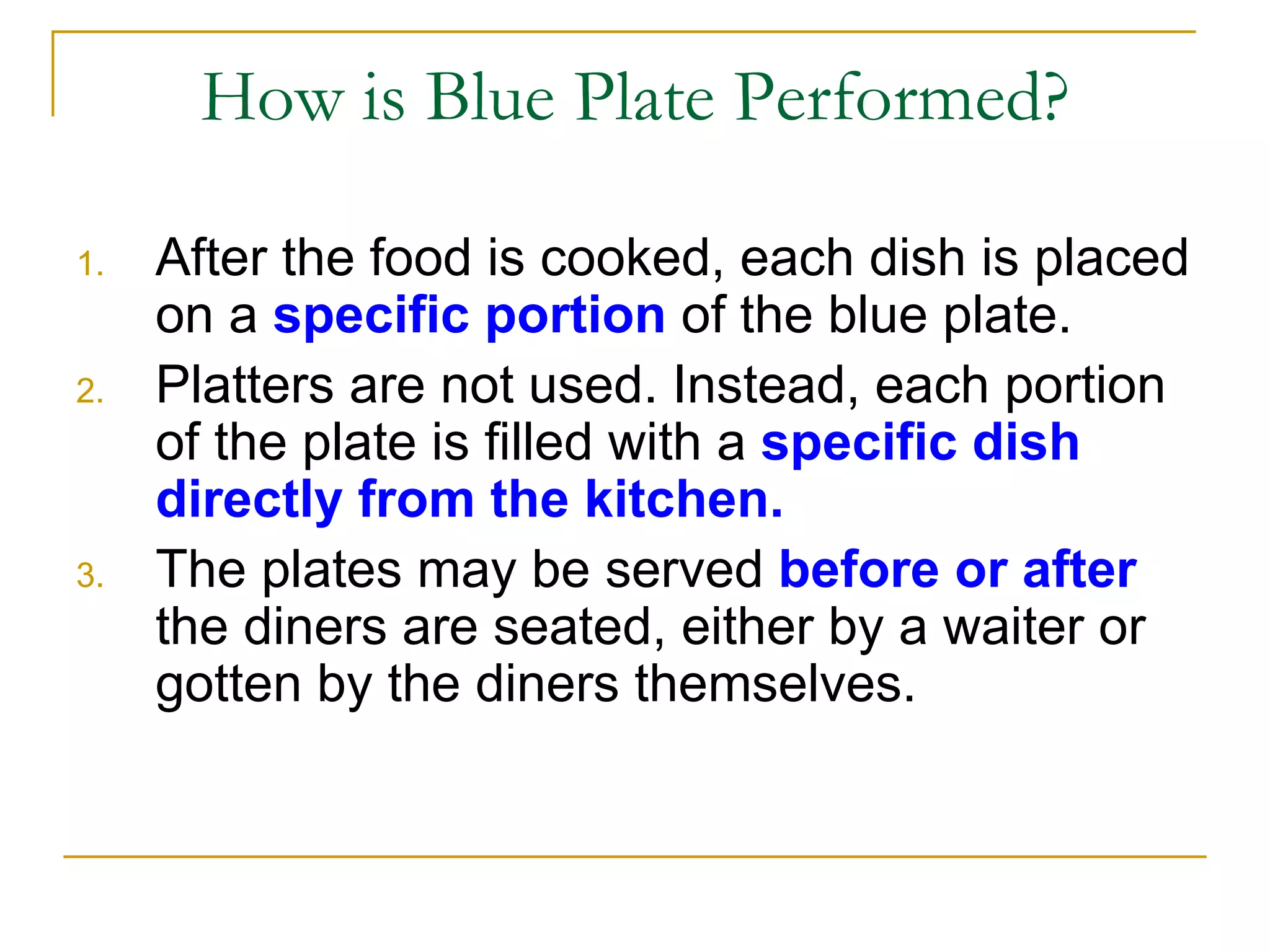 Blueplate Meal Service | PPT