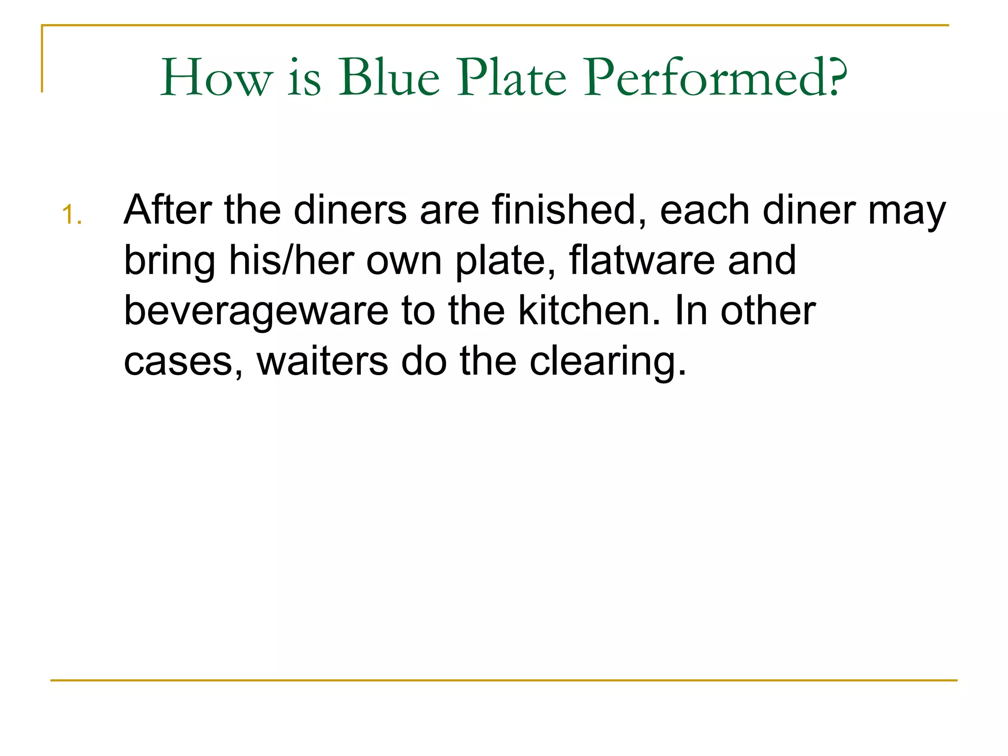 Blueplate Meal Service | PPT