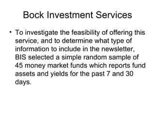 Bock Presentation | PPT