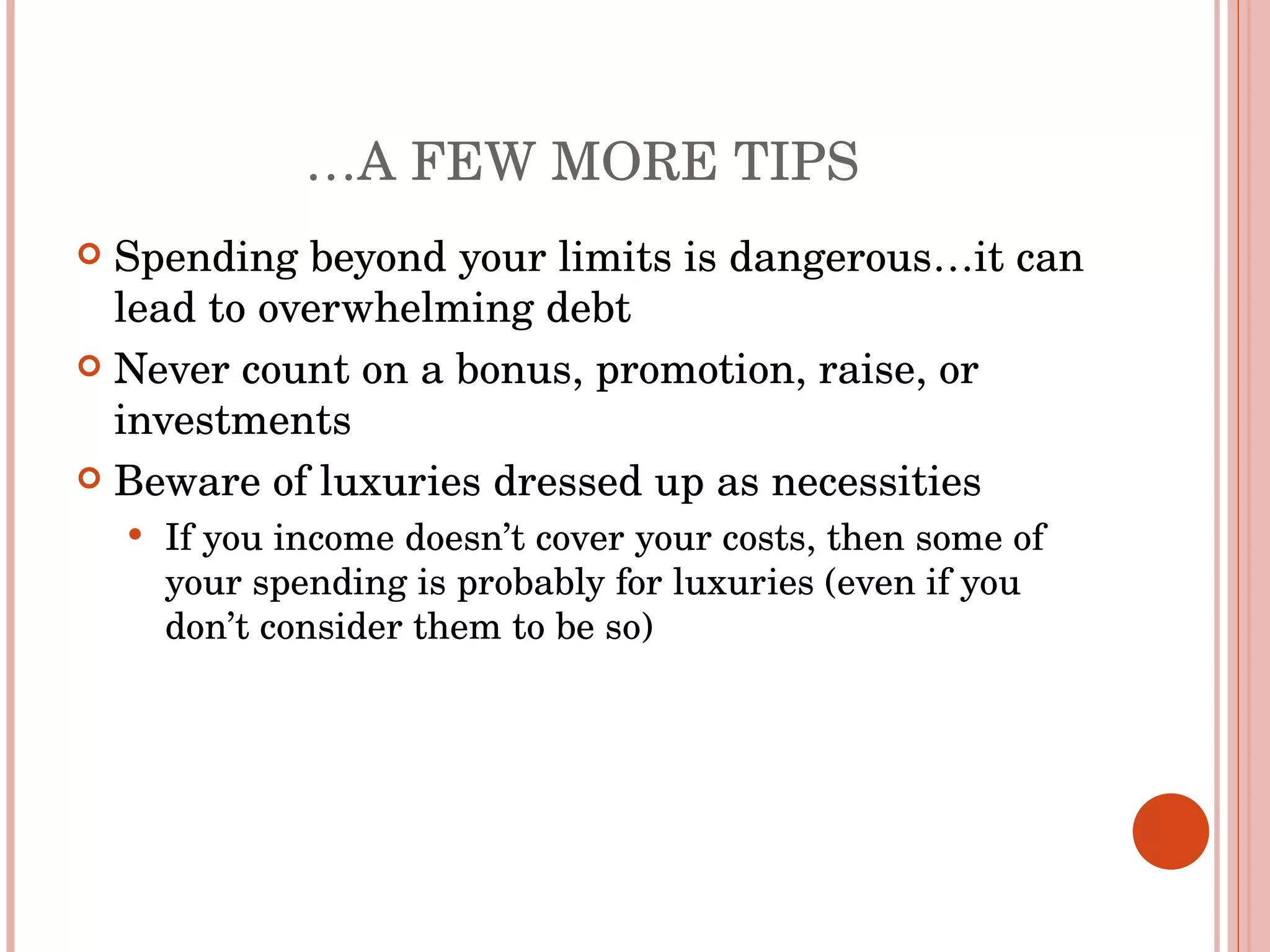 Budgeting 101 | PPT | Home Utilities | Personal Finance