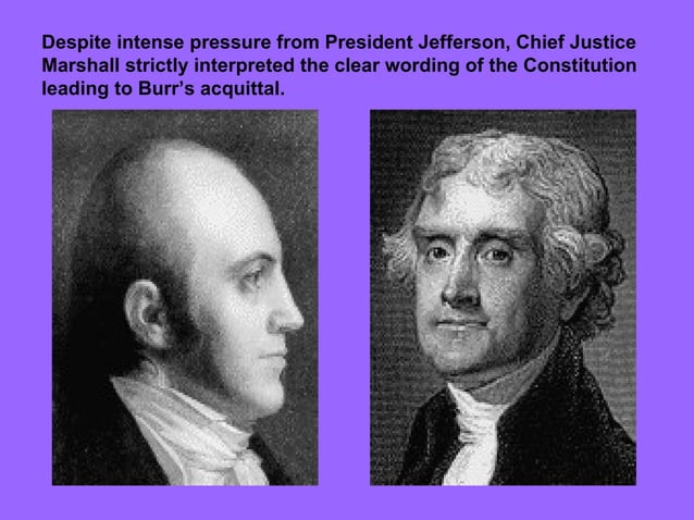 Burr And Hamilton Duel | PPT | Law