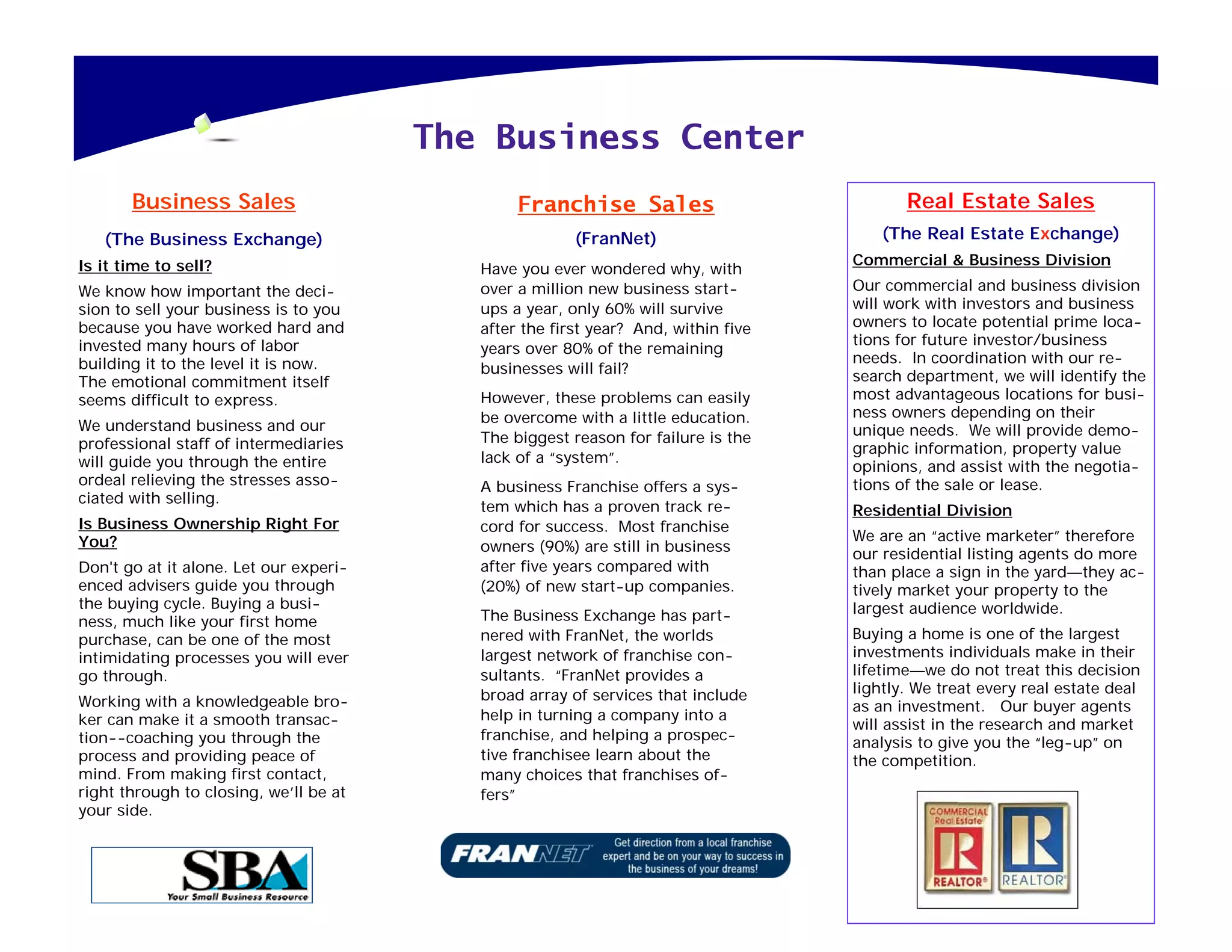 Business Center Brochure | PDF