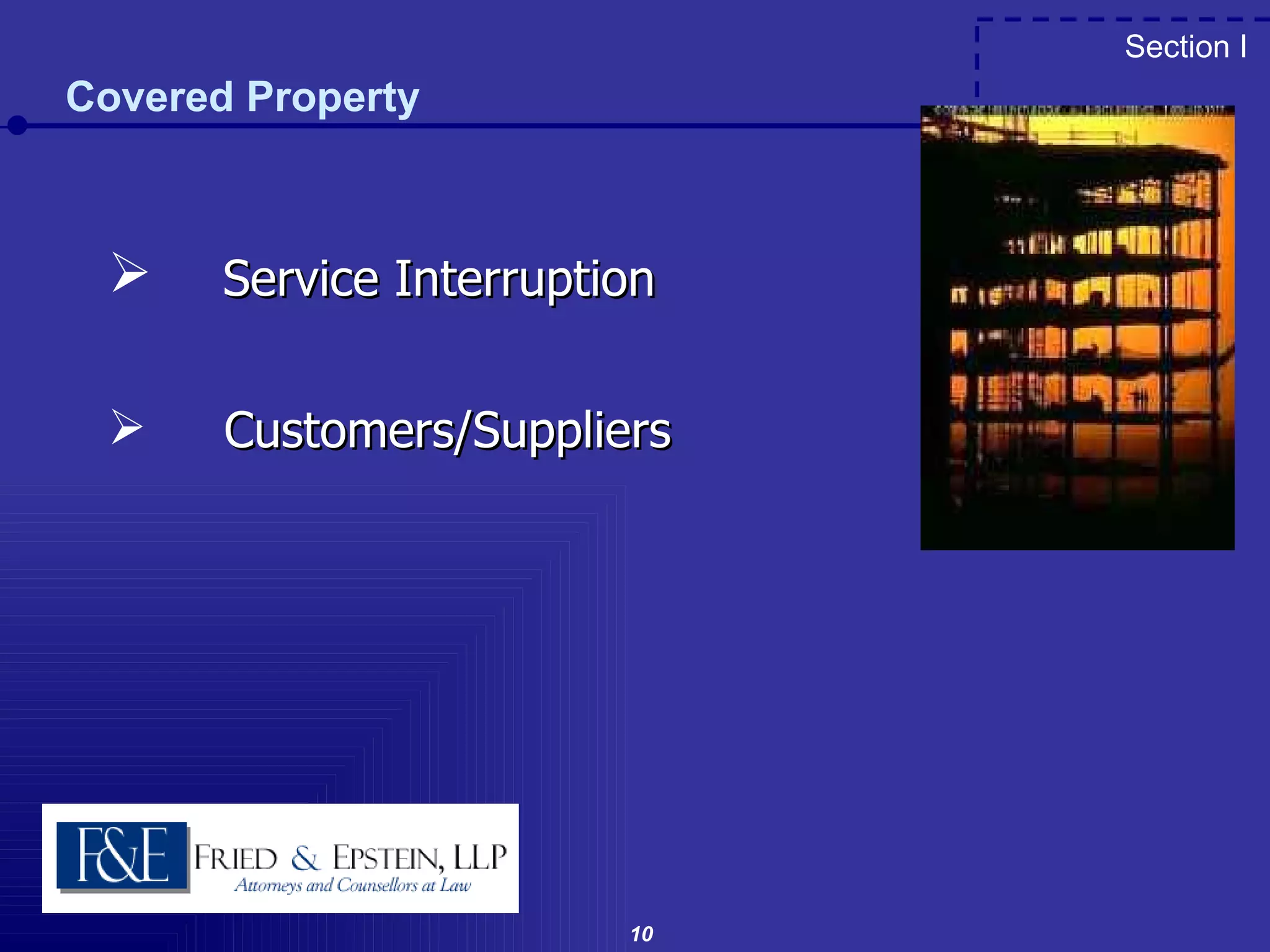 Business Interruption Presentation | PPT