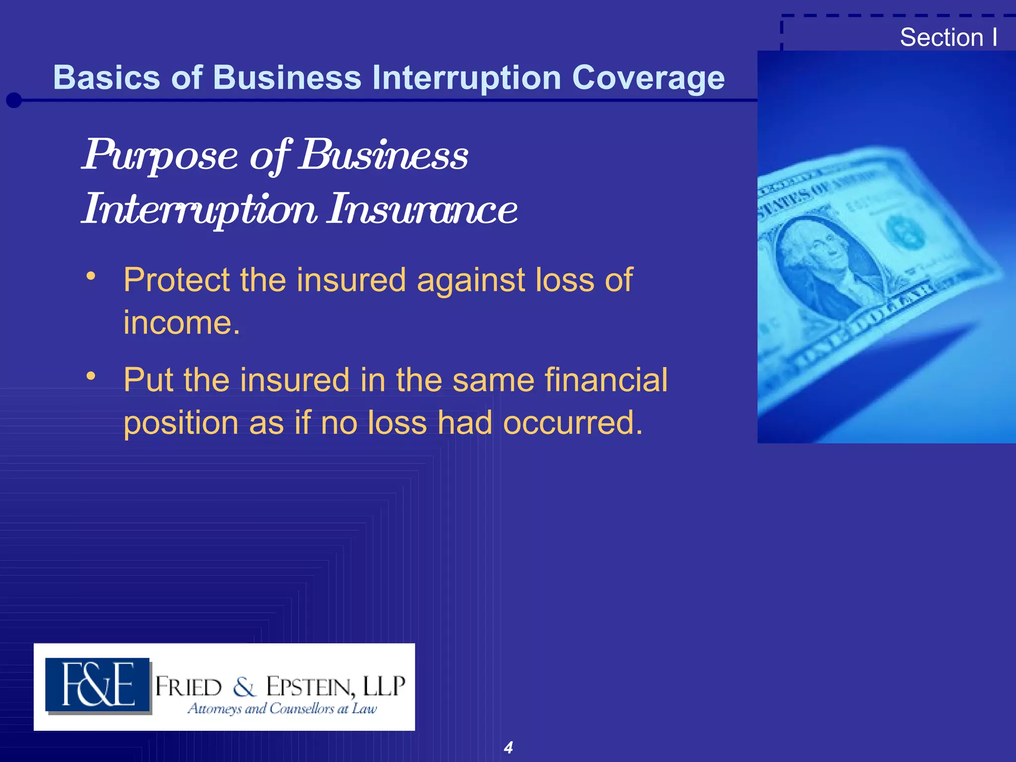 Business Interruption Presentation | PPT
