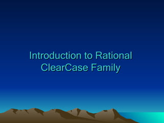 ClearCase Basics | PPT