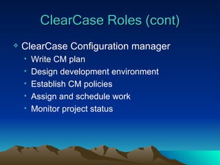 ClearCase Basics | PPT