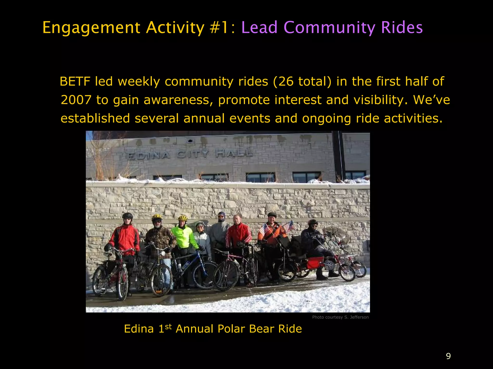 Bike Edina Task Force: Community Engagement to Change Transportation Culture | PDF