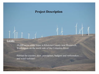 White Creek Wind Project | PDF