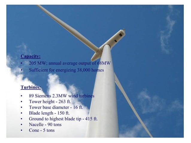 White Creek Wind Project | PPT