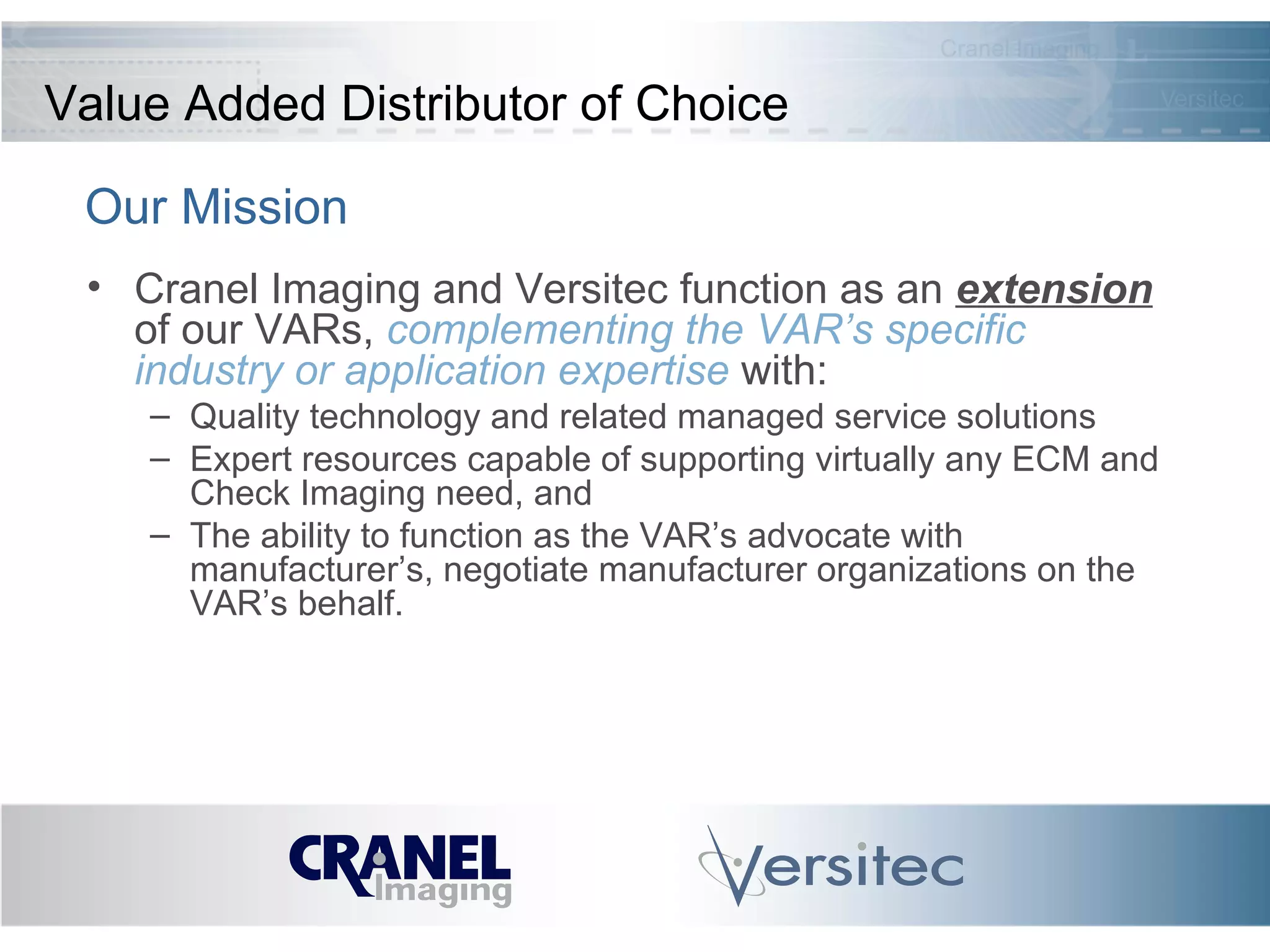Ci Vt Overview 1108 | PPT
