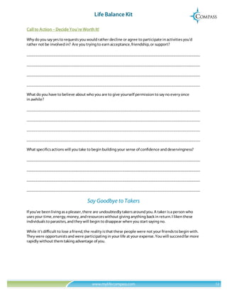 Compass Life Balance Kit | PDF