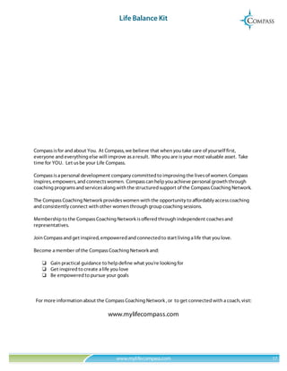Compass Life Balance Kit | PDF
