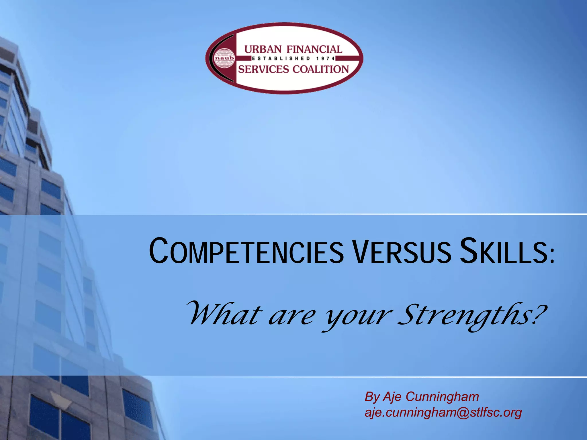 Competencies Versus Skills | PDF