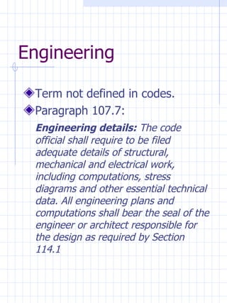 Construction Documents Required by the Connecticut Building Code | PPT