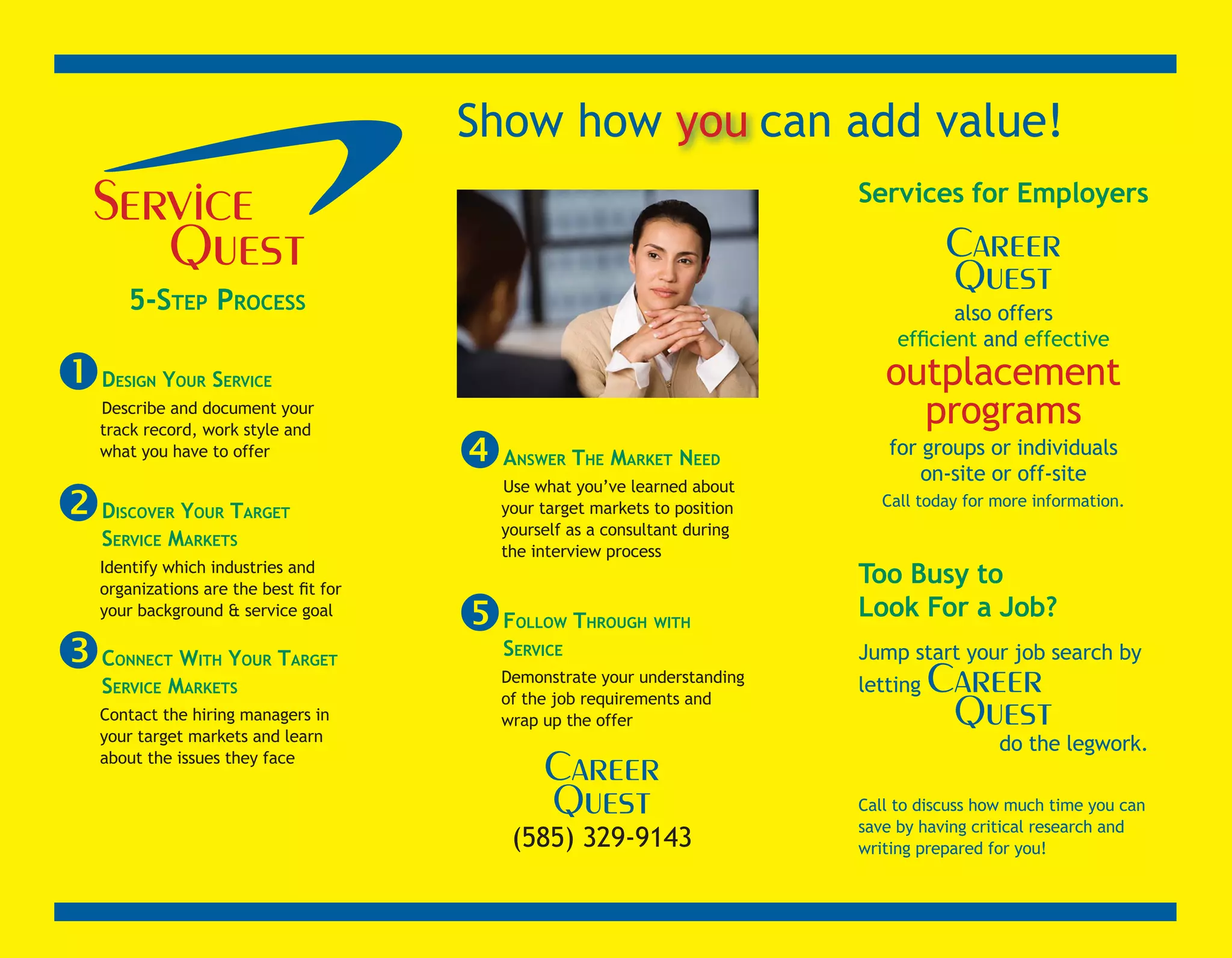 Career Quest Brochure | PDF