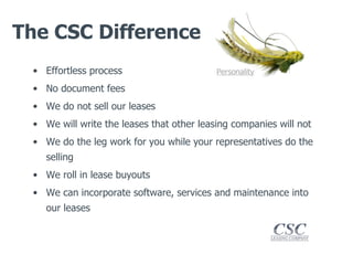 CSC Leasing | PPT