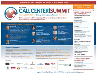Call Center Summit 2009 Dpt | PPT