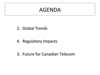 Canadian Telecom.M&A | PPT