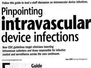 Cannula And Infection | PPS | Infectious Diseases | Diseases and Conditions