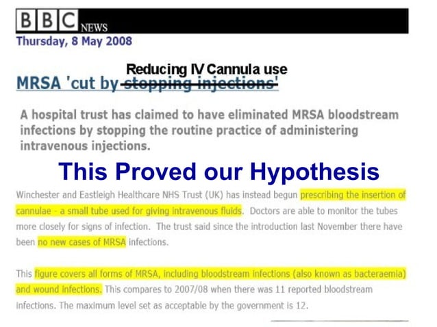 Cannula And Infection | PPS | Infectious Diseases | Diseases and Conditions