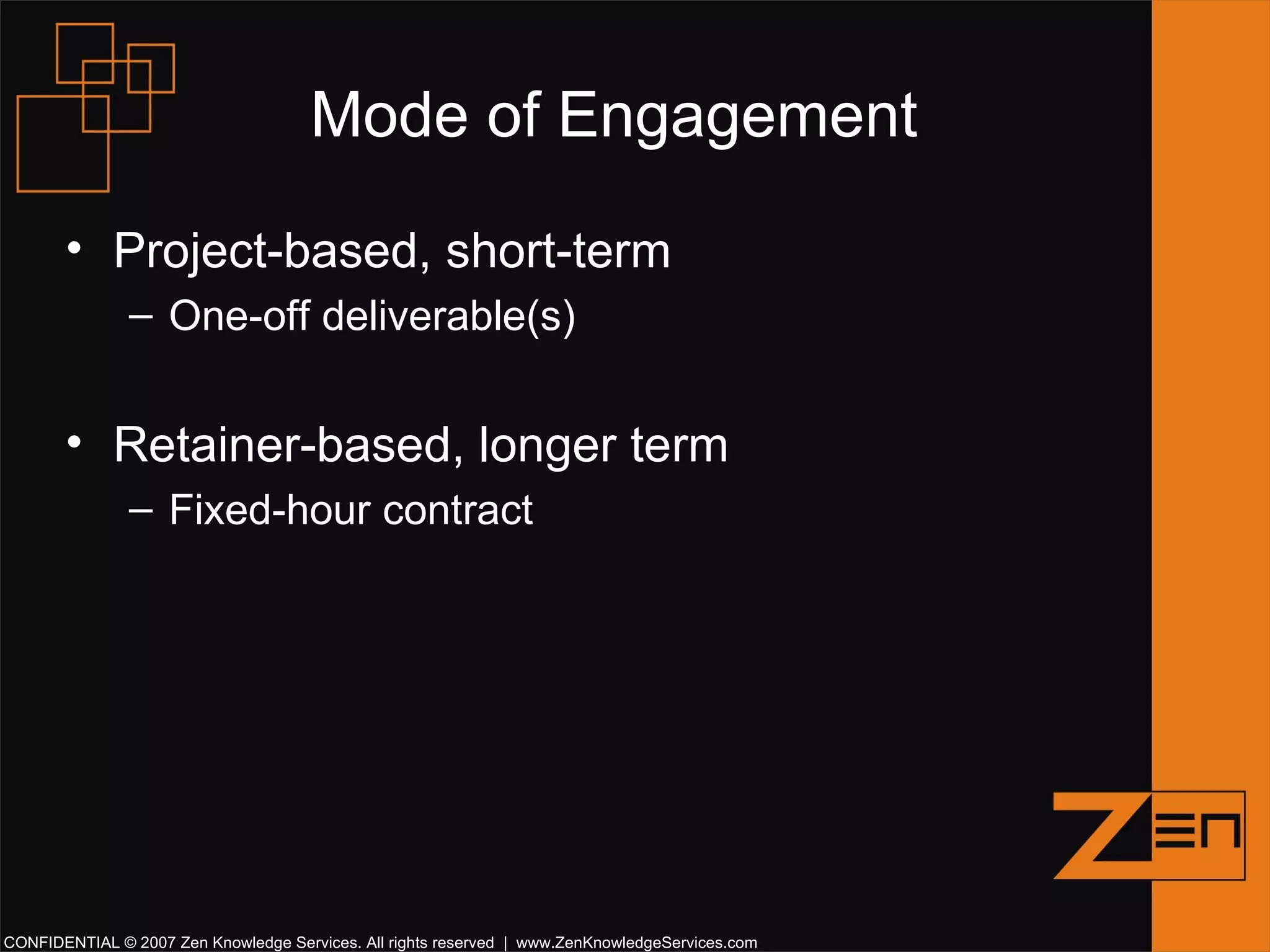 Capability Showcase | PPT | Information Services Industry | Industries