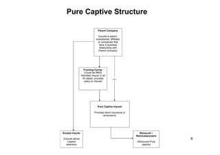 Captive Insurance Basics | PDF