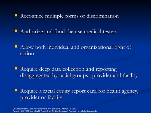 Case For Model State Anti Discrimination Act | PPT