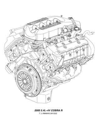 2000 Ford Mustang Cobra R Engine Manual Excerpt | PDF