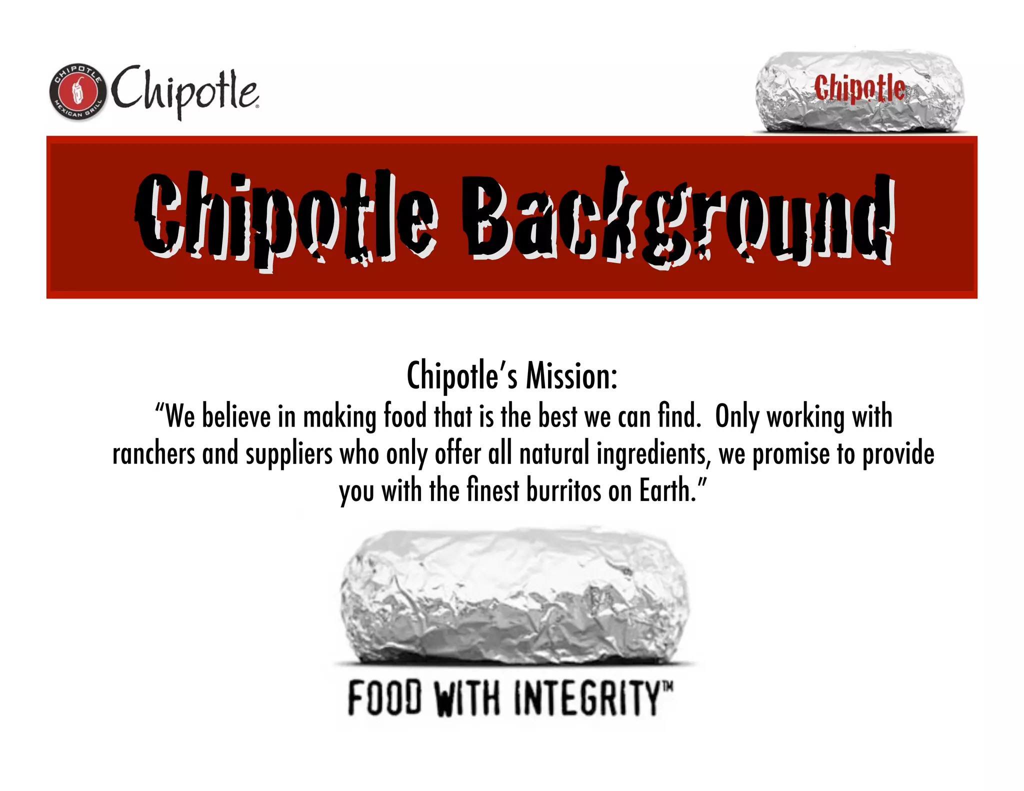 Chipotle Campaign | PDF
