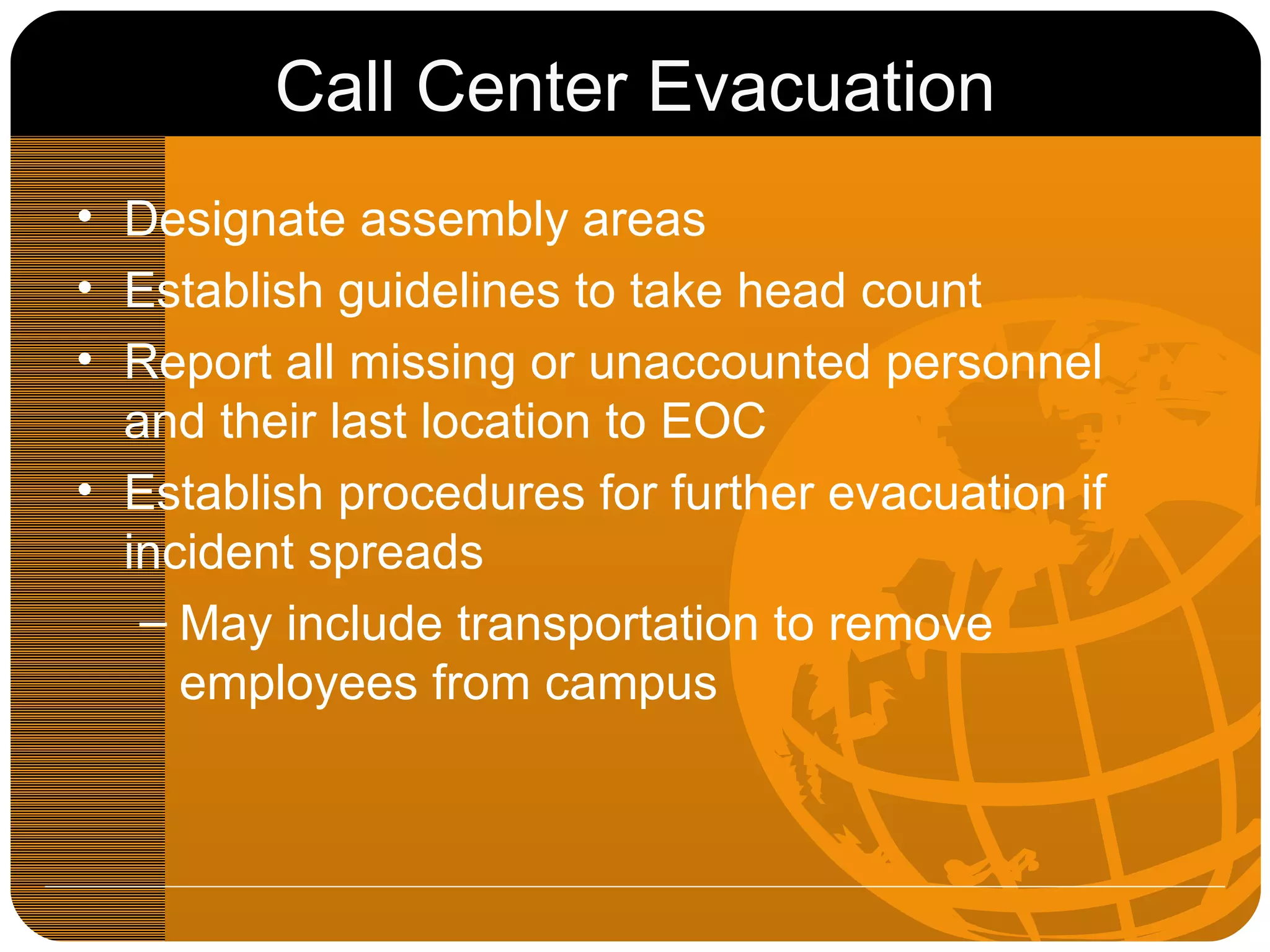 Cingular Continuity And Crisis Management Plan | PPT