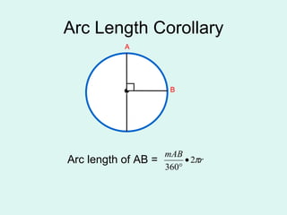 Circumference And Arc Length | PPT | Physics | Science