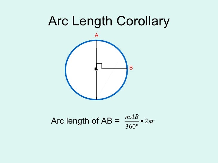 Circumference And Arc Length