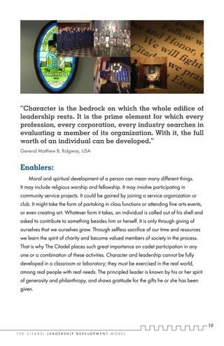 Citadel Leadership Brochure | PDF