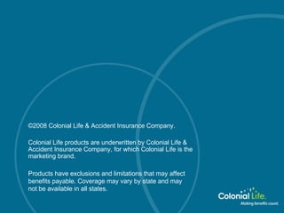 Colonial Life Decision Maker | PPT