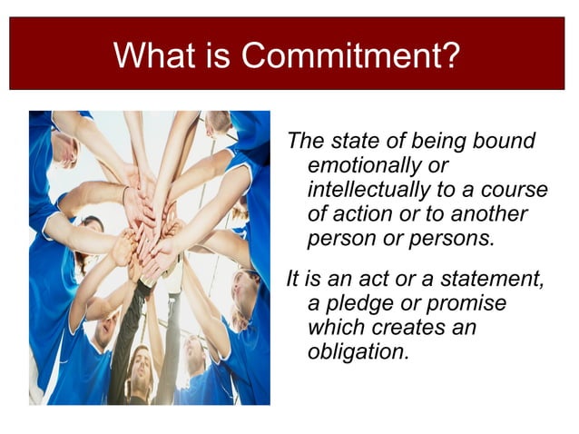 Commitment Presentation | PPT | Careers