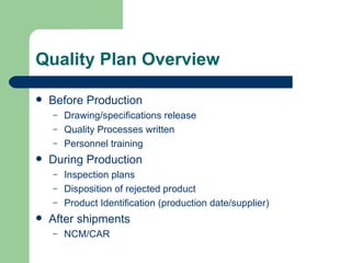 Communicating Quality Standards | PPT