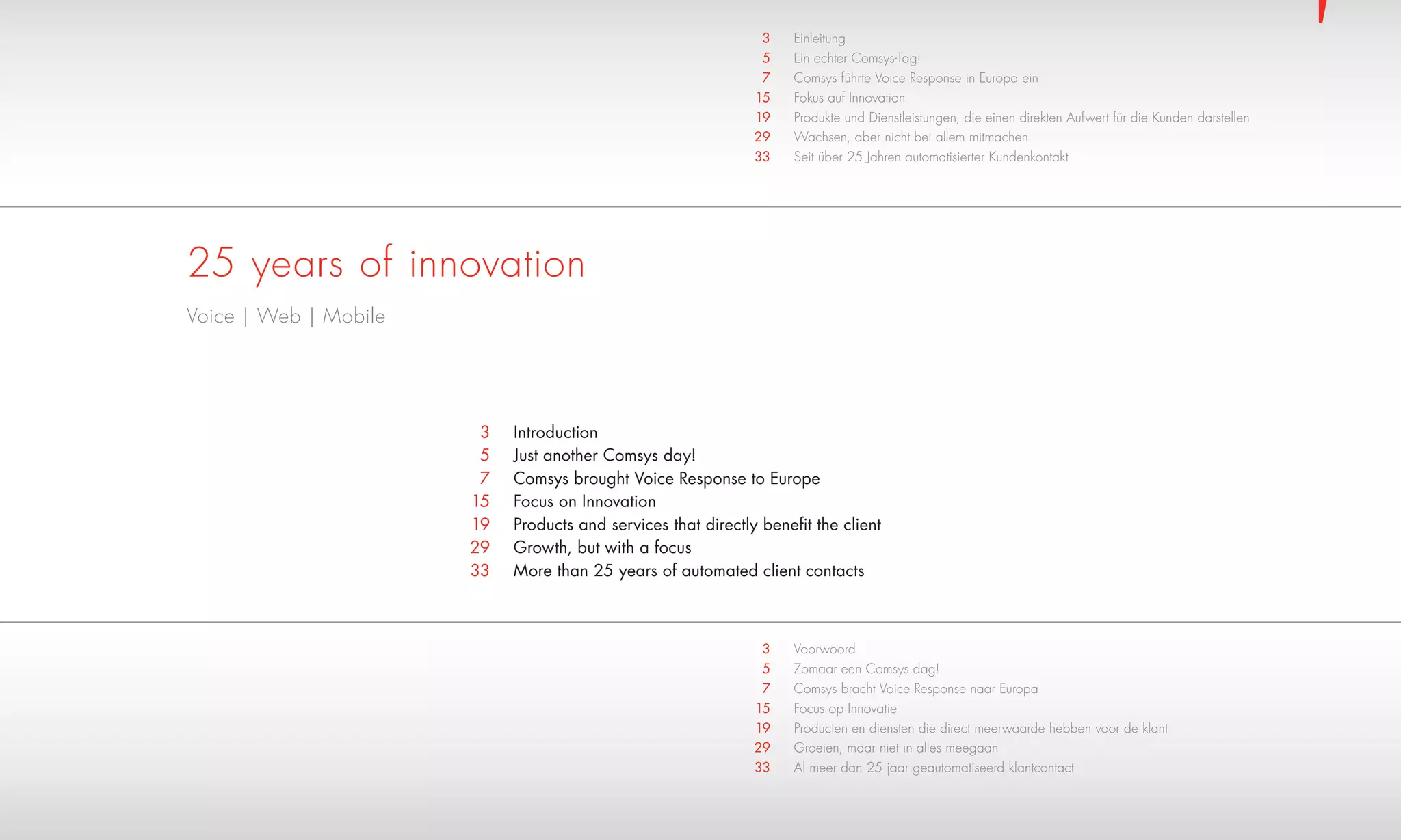 Comsys Corporate Brochure 1 | PDF