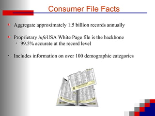 Consumer Db Sales Presentation | PPT