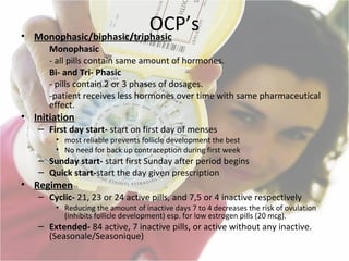 Methods of Contraception | PPT