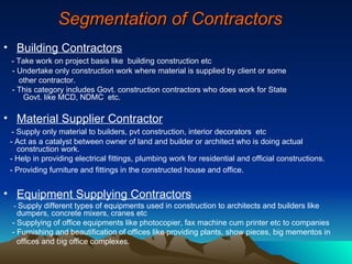 Contractors | PPT