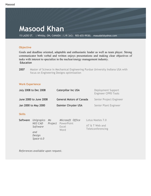 Copy Of Blue Rays Resume[1] | PDF