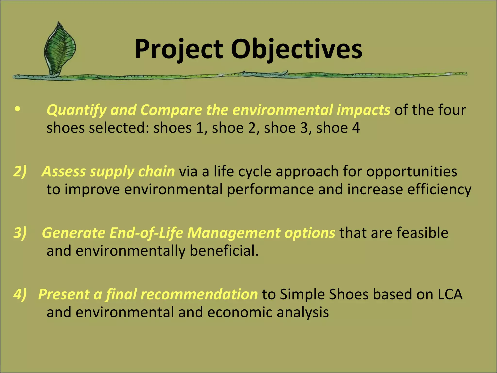 Life Cycle Assessment of Footwear for Simple Shoes | PPT