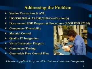 Counterfeit Part Avoidance | PPT