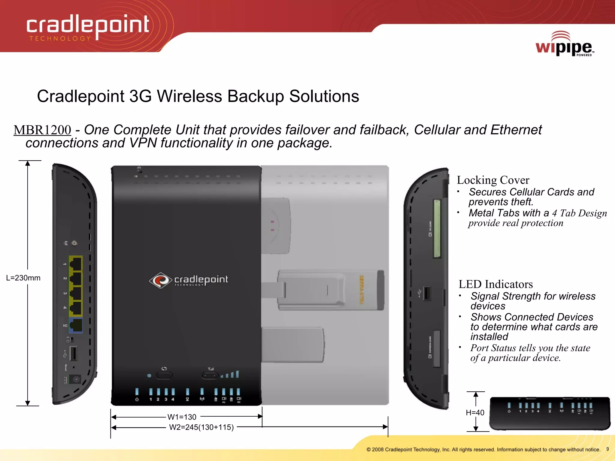 Cradlepoint Key Applications Final | PPT